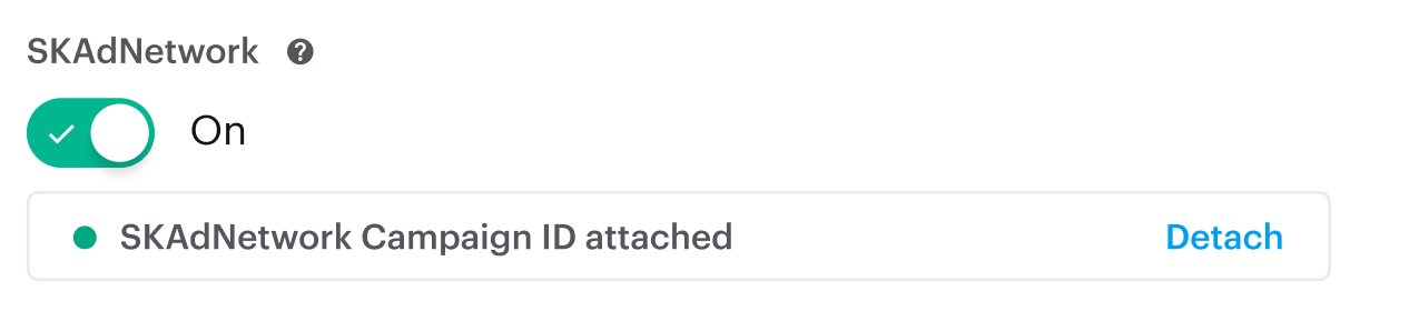 SKAdNetwork Campaign Setup