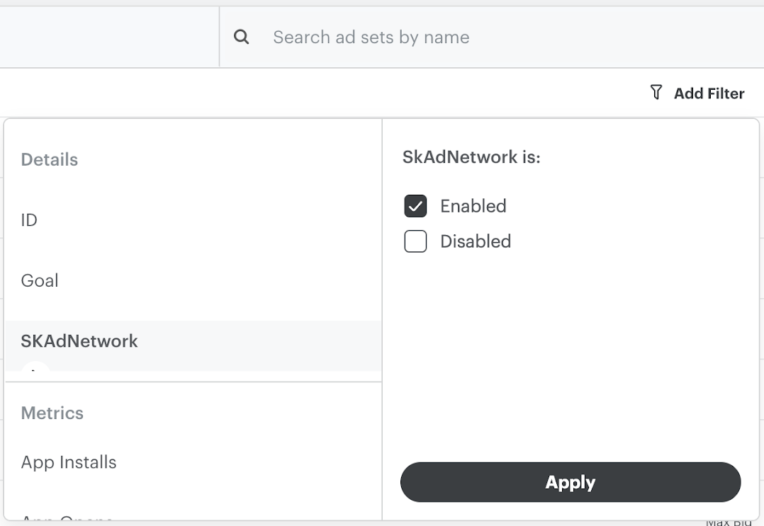SKAdNetwork Set Up and Campaign Management