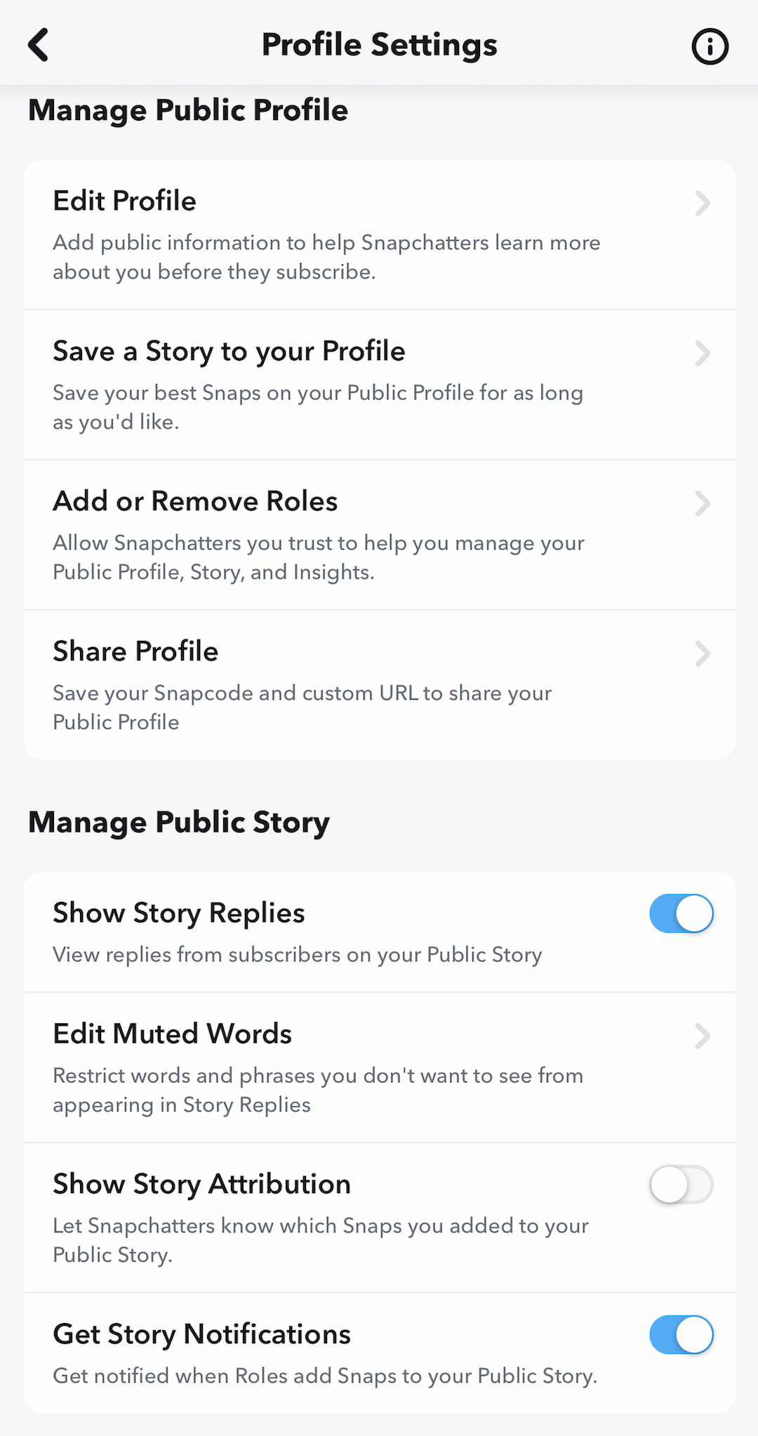 Story and Spotlight Replies