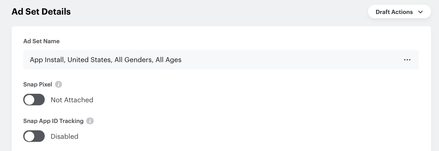 Snap App ID Set Up Instructions