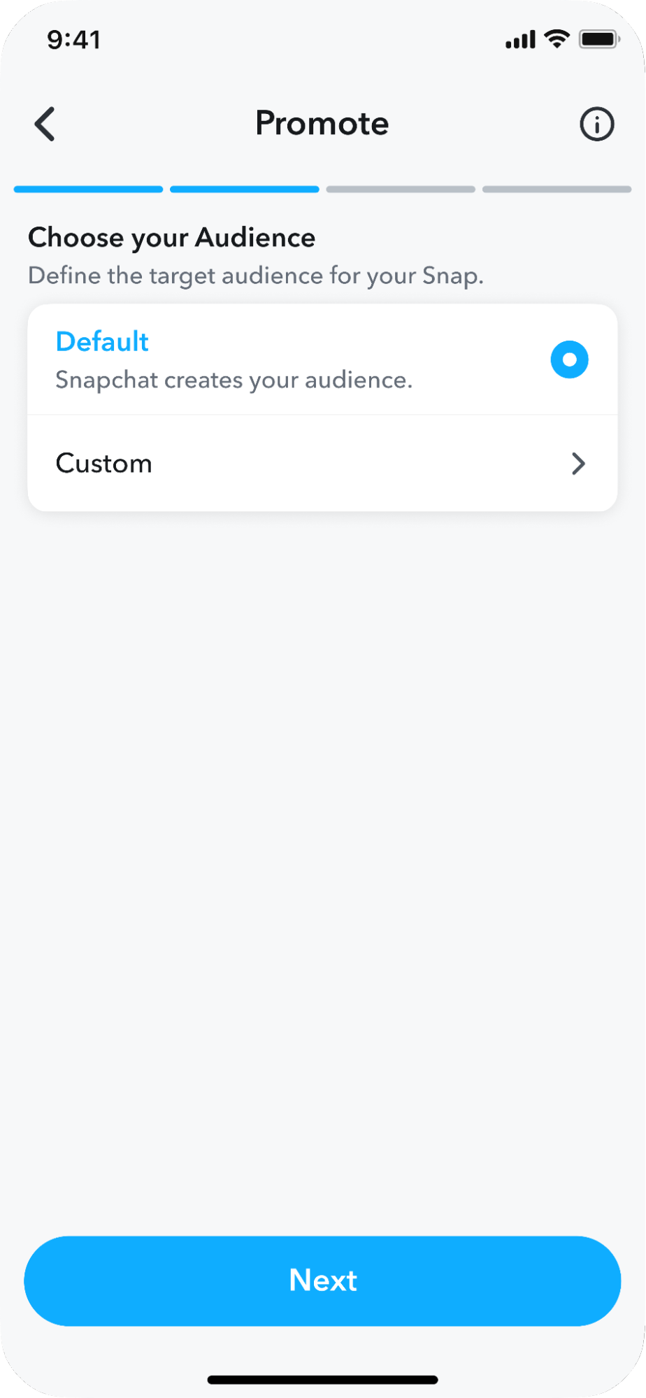 How to Promote a Snap In-App on iOS