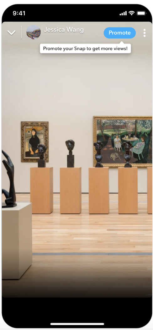 How to Promote a Snap In-App