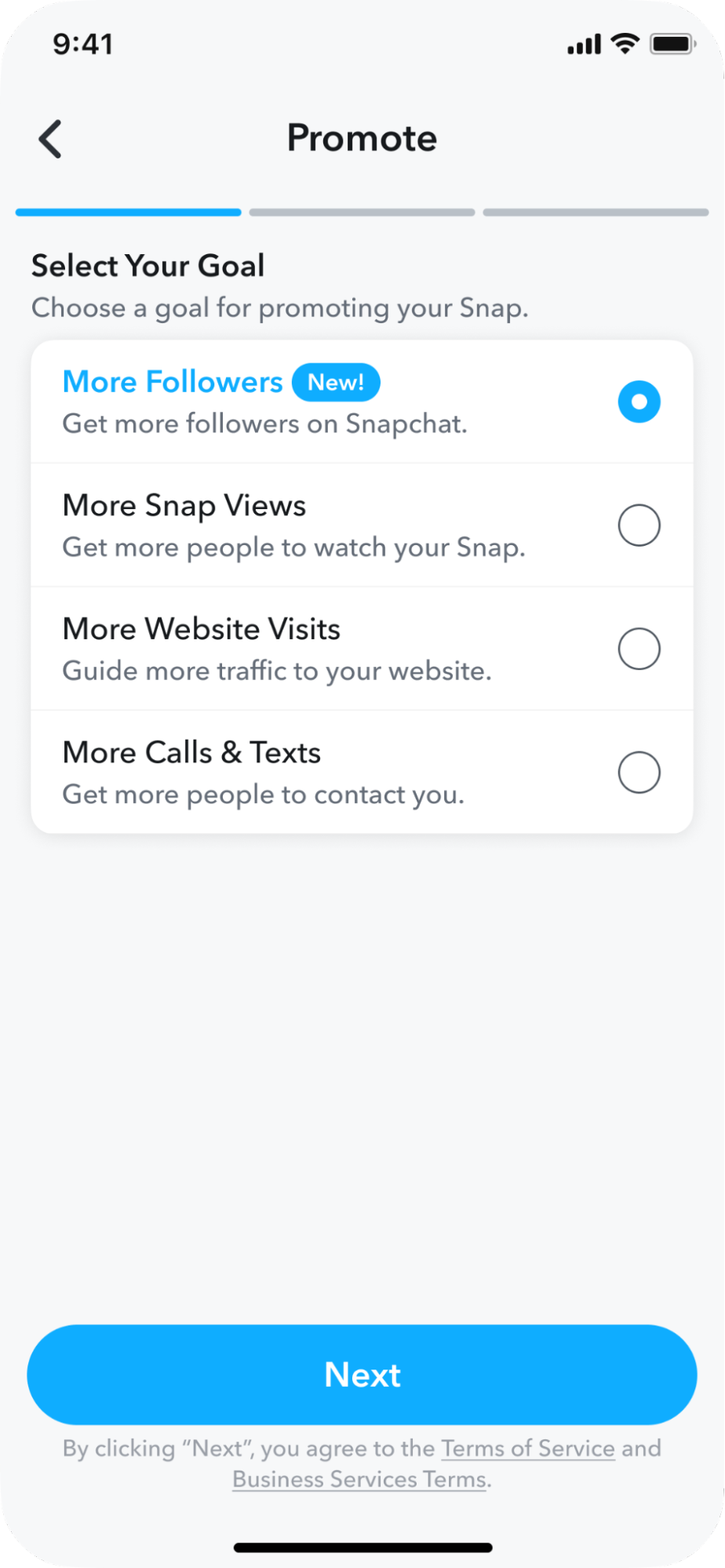 How to Promote a Snap In-App