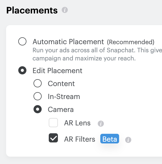 Build a Sponsored AR Filter Campaign in Ads Manager