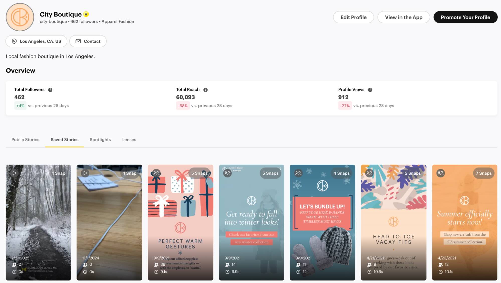 How to Promote a Snap in Profile Manager