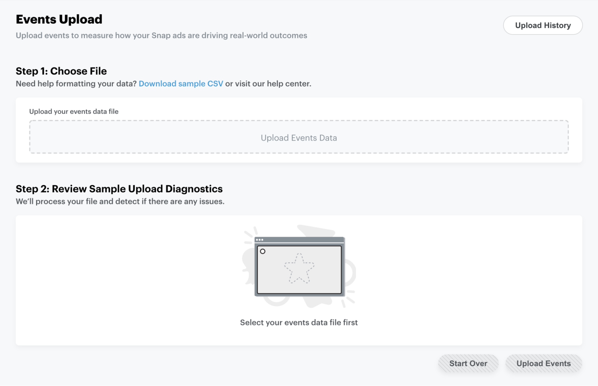 Upload Offline Events