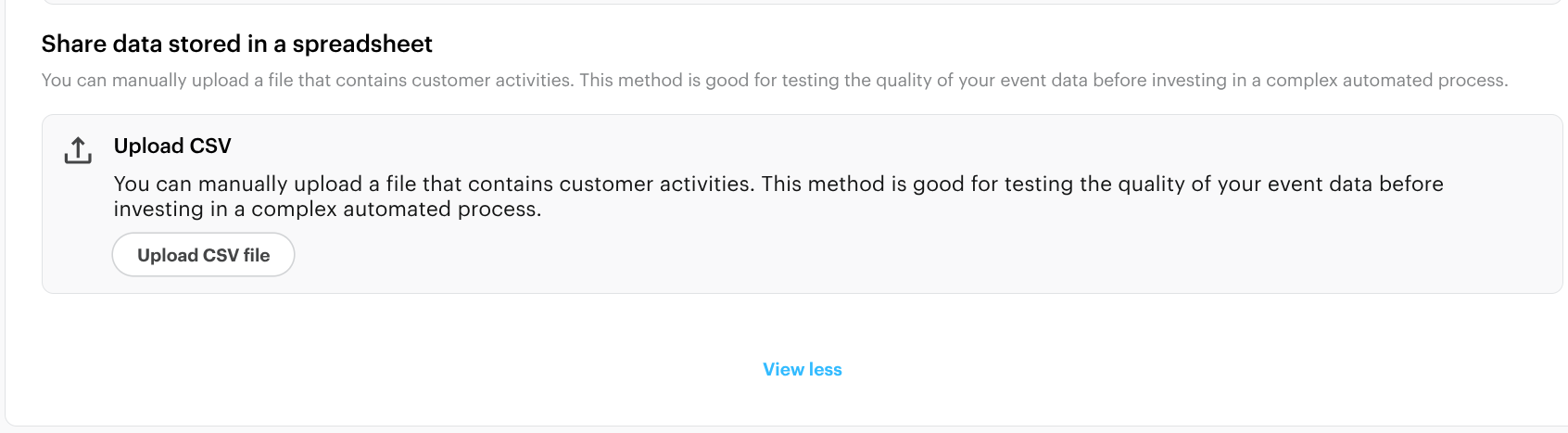 Upload Offline Events